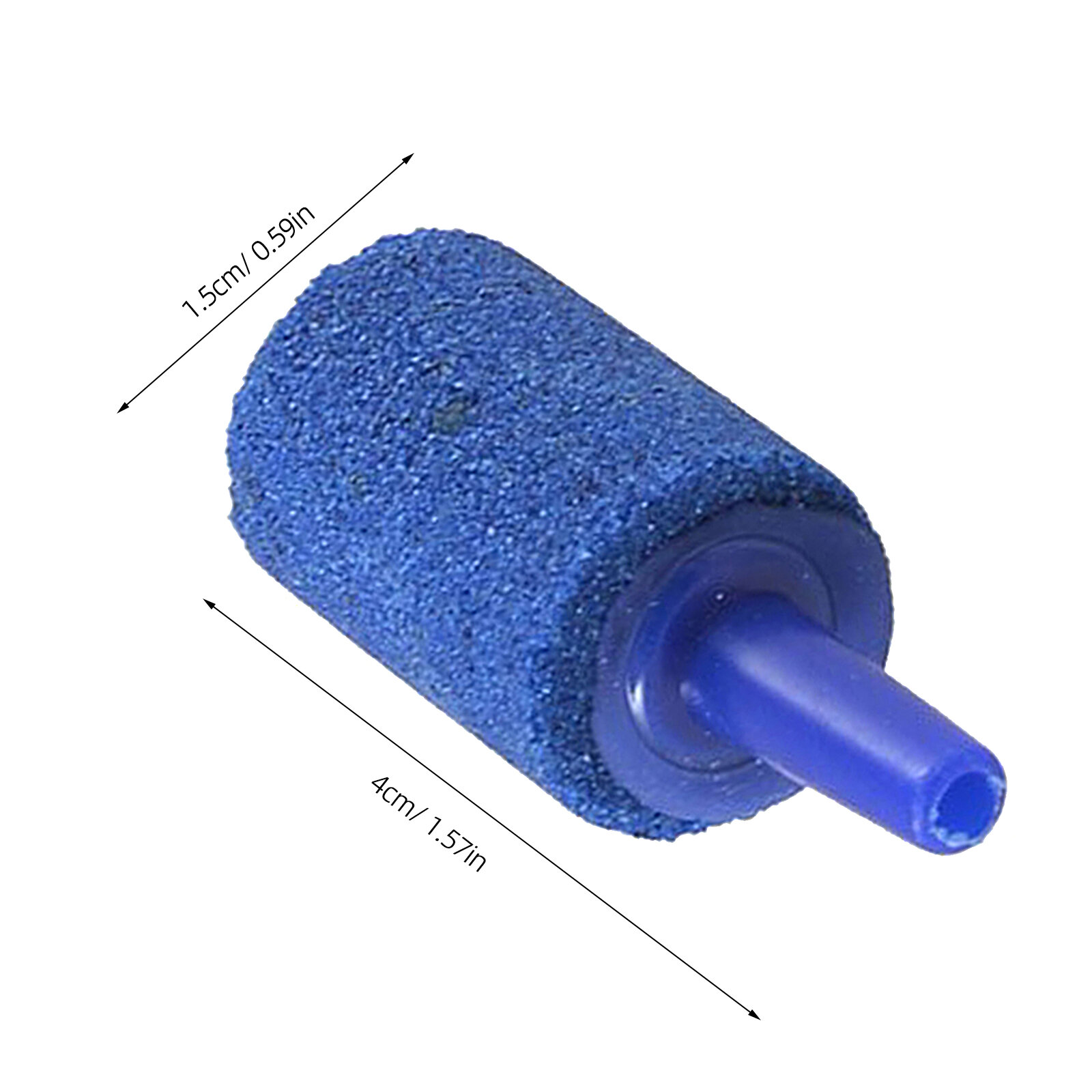20 Штук Камни Для Аквариума Синие Создают Пузырьки Воды 4.00X1.50X1.50Cm