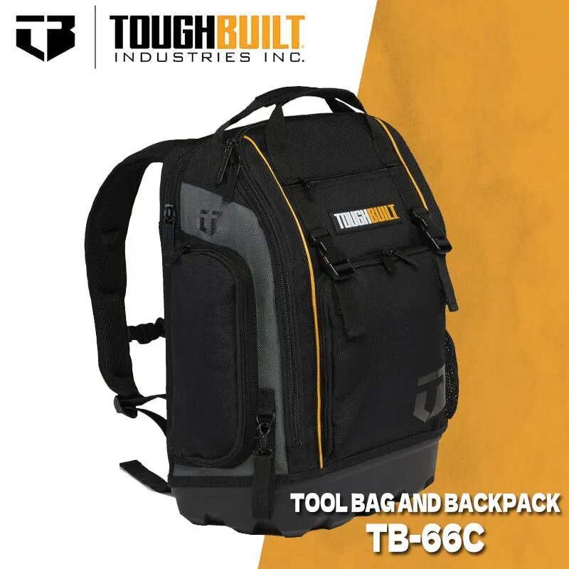 Рюкзак для инструментов TOUGHBUILT TB-66C, 31 отделение, нагрузка 22кг, для стройки