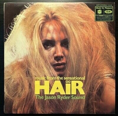 Виниловая пластинка The Jason Ryder Sound - Music From The Sensational Hair (Англия 1969г.)