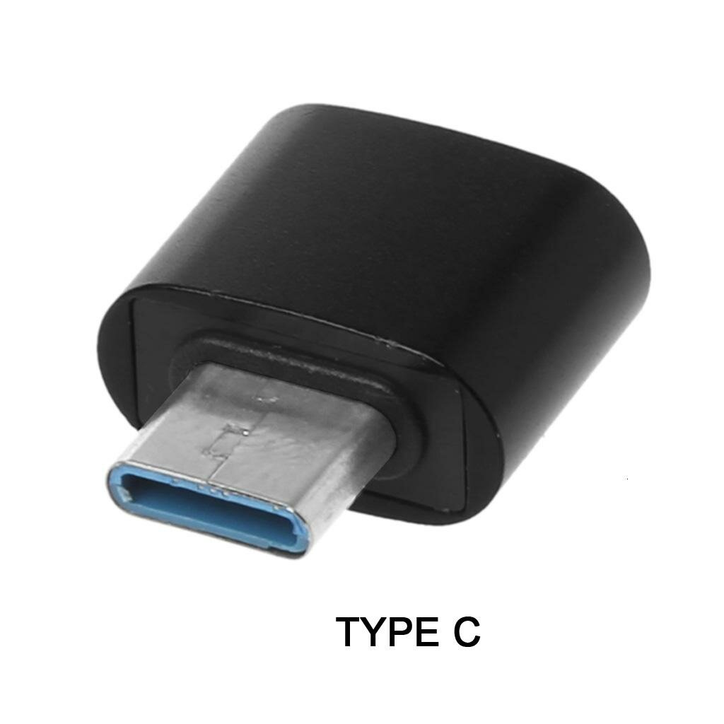 Адаптер Mini USB-C → USB, Черный — фото 1