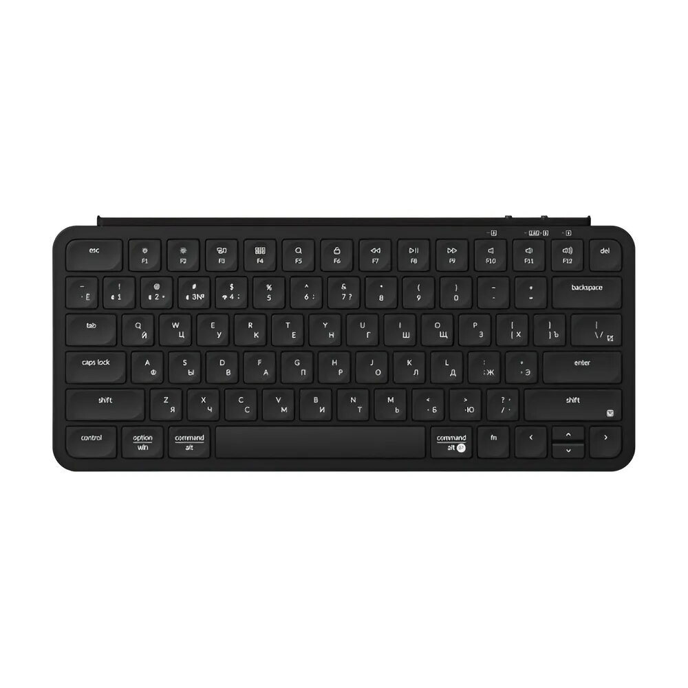 Беспроводная ультратонкая клавиатура Keychron B1 Pro, 77 клавиш, ножничные переключатели, цвет Deep Black