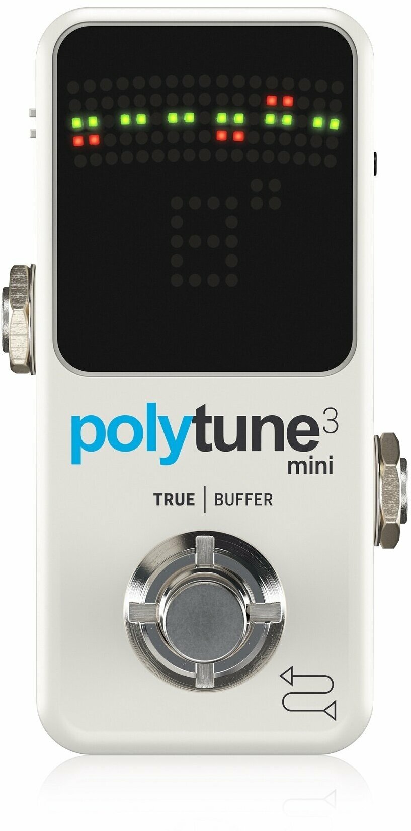 Тюнер в виде гитарной педали Tc Electronic POLYTUNE 3 MINI — фото 1