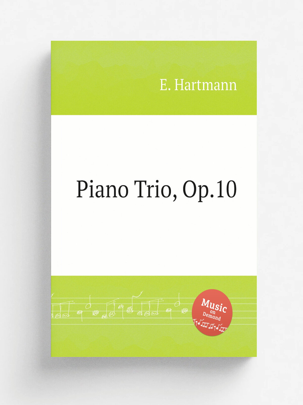 Piano Trio, Op.10 | E. Hartmann | Репринт