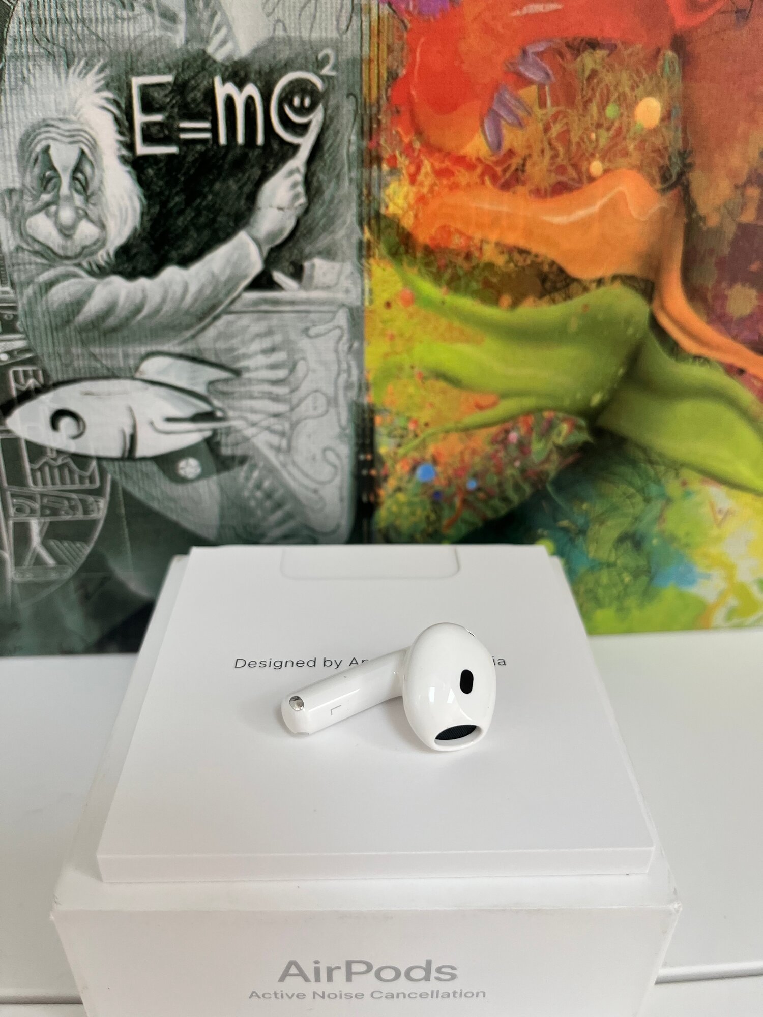 Левый наушник AirPods 4 ANC (A3056) — замена утерянному, оригинал из комплекта