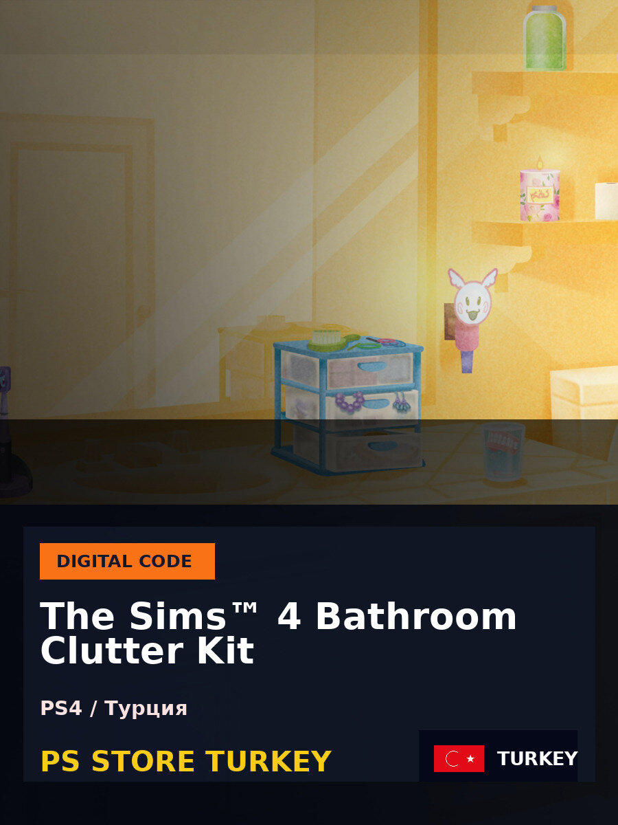 The Sims™ 4 Bathroom Clutter Kit PS4 — PlayStation Store Турция, цифровая версия