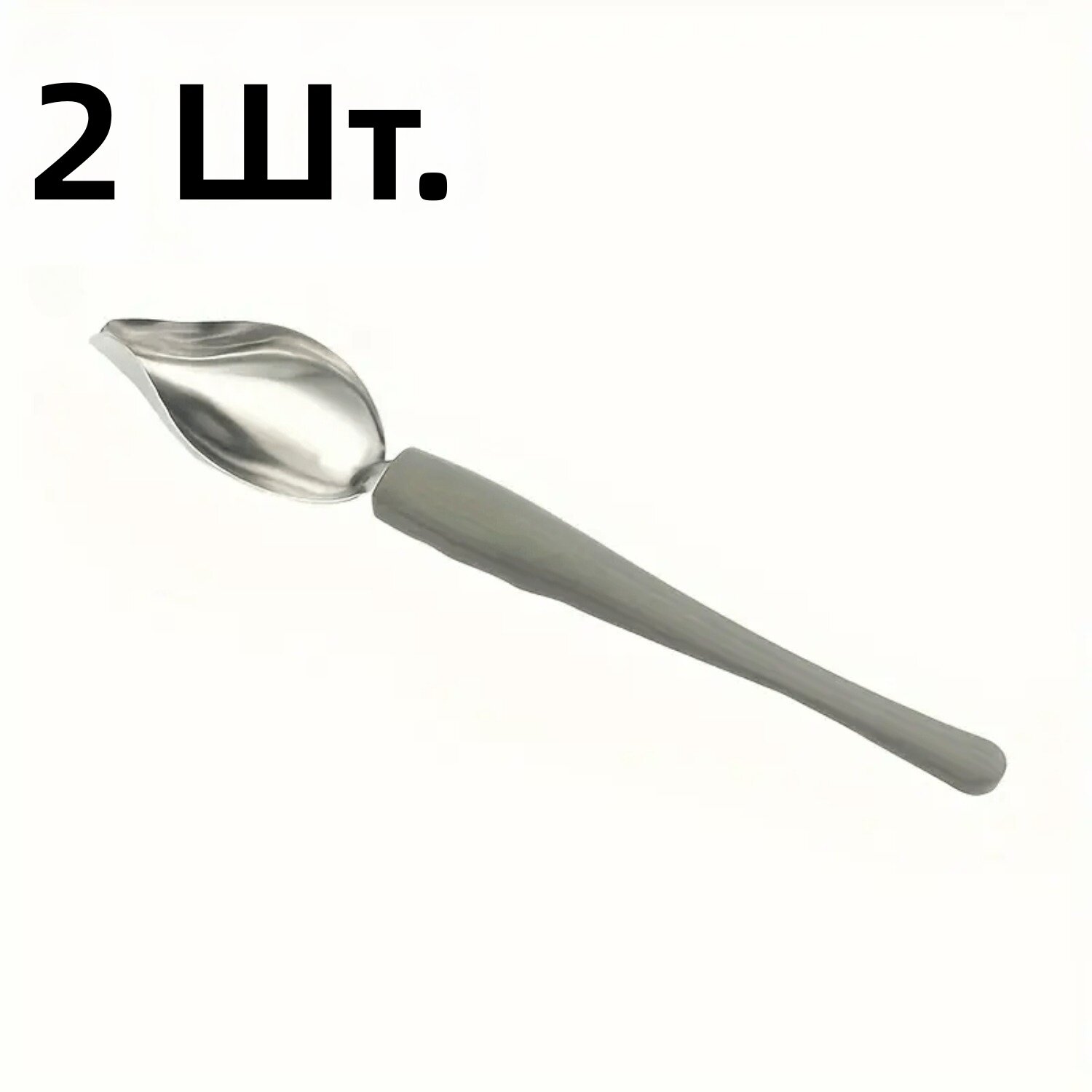 Ложка для рисования соусом и декорирования, большая, 2 штуки