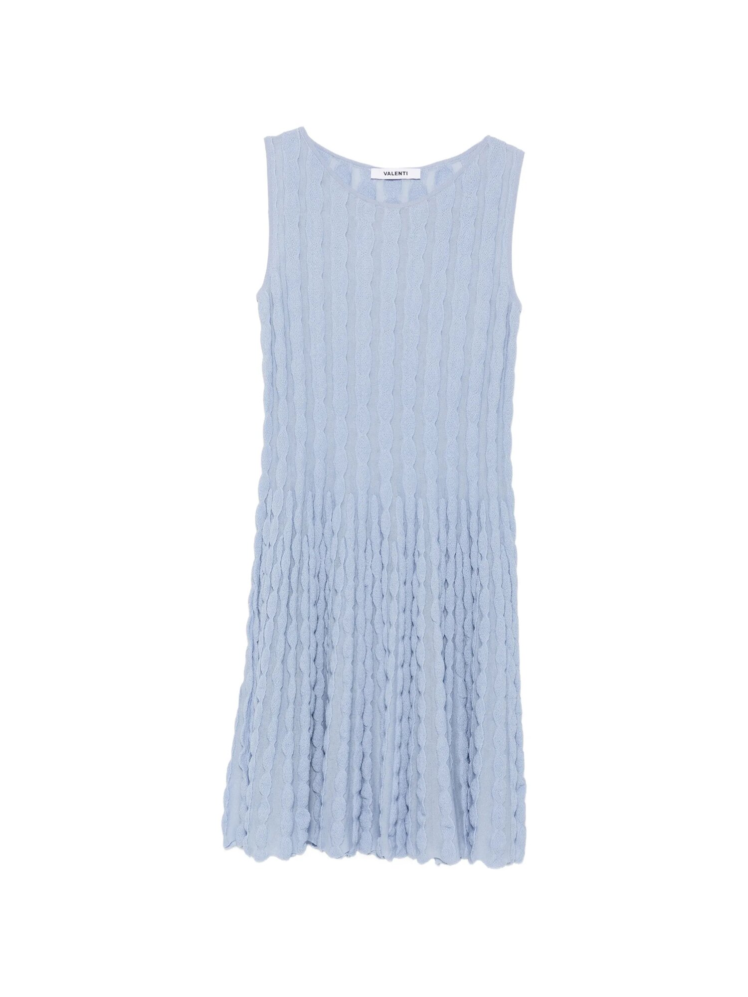 Платье Textured sleeveless mini dress