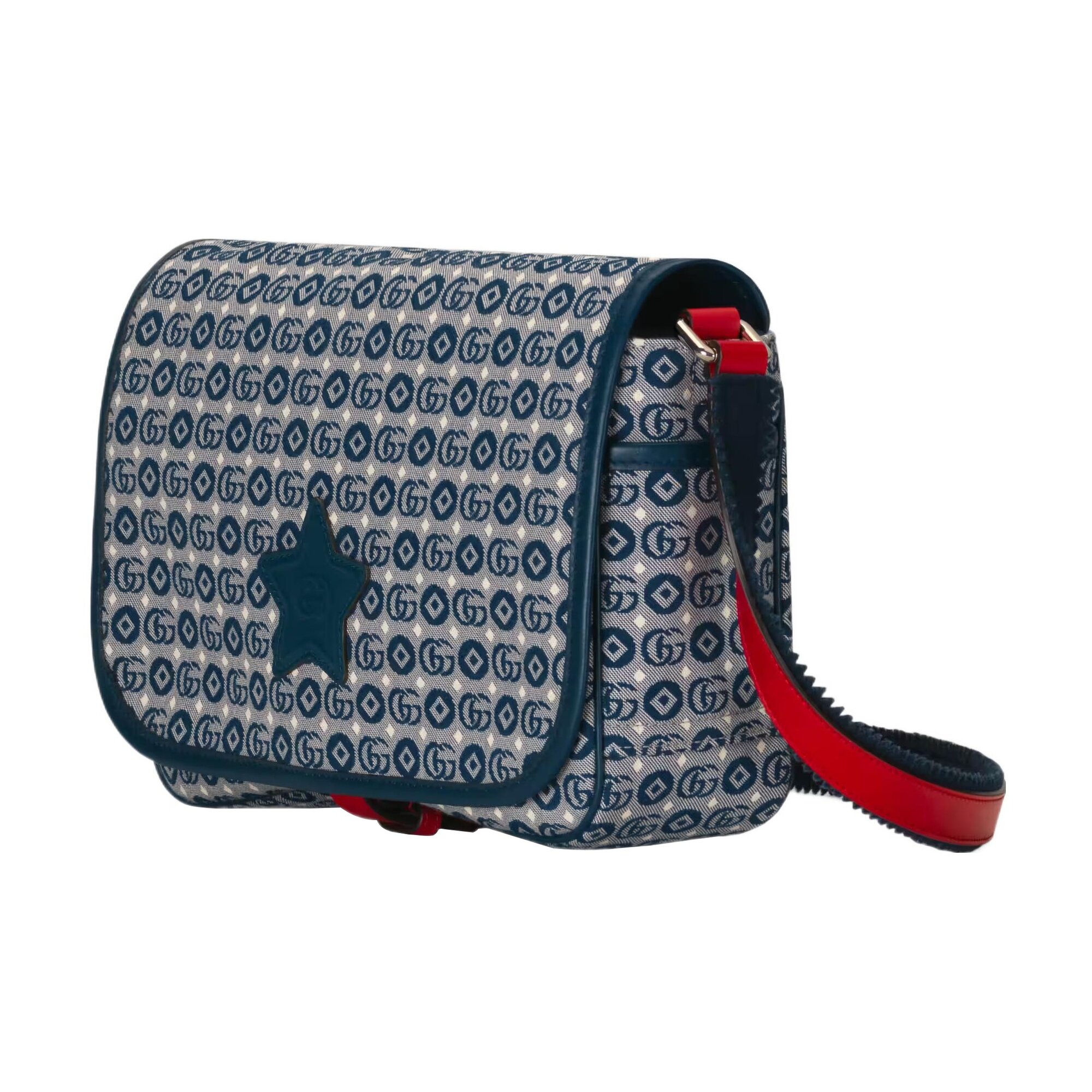 Сумка GUCCI, синий — фото 1