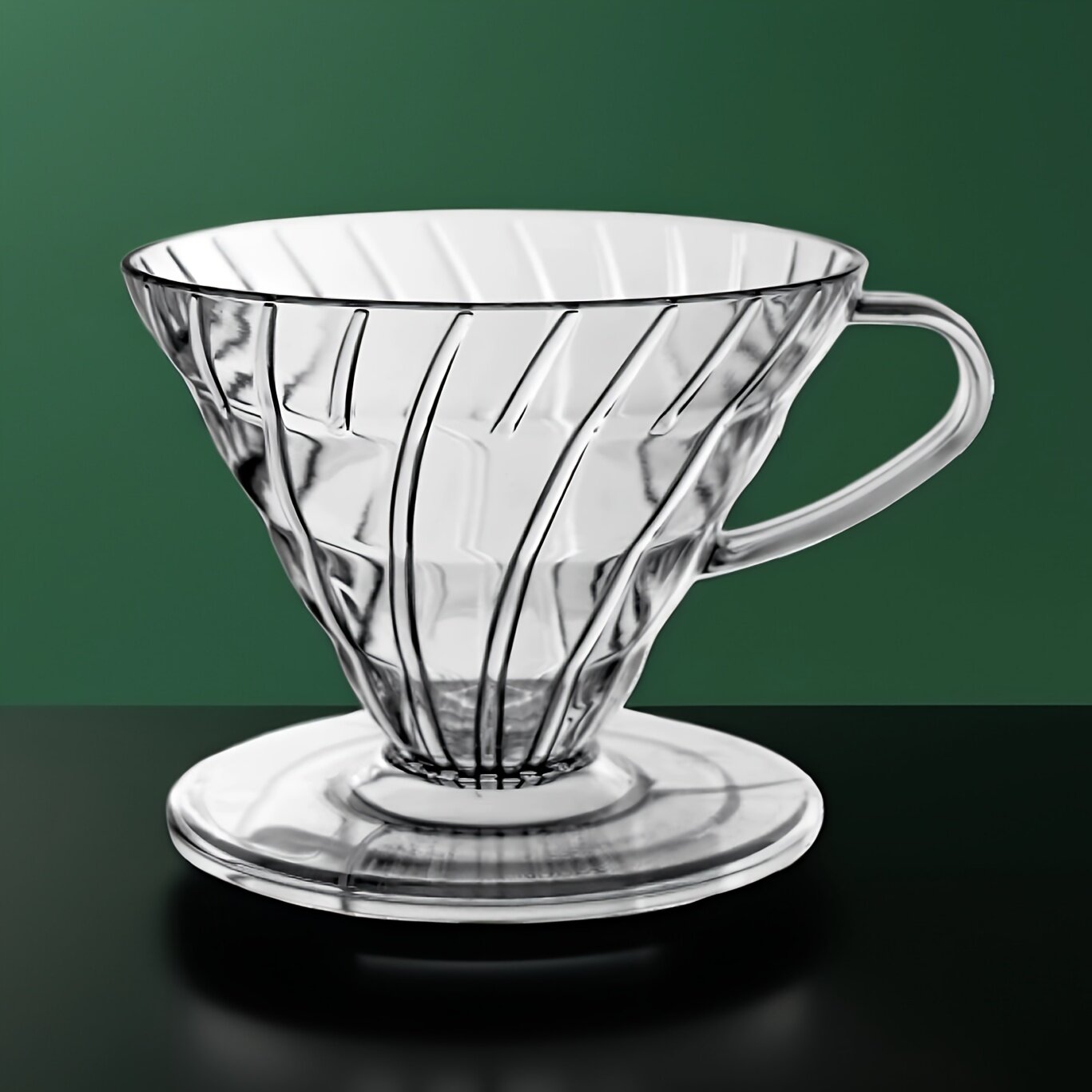 Многоразовый кофейный дриппер V60 для пуровера, 1–4 чашки