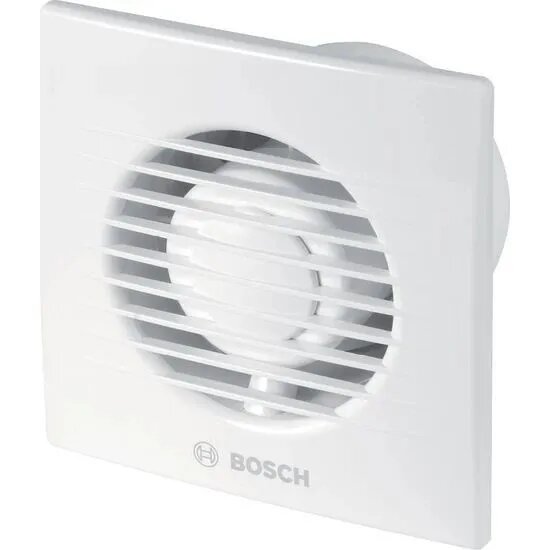 Аспиратор/вентилятор для ванной комнаты Bosch серии 1100, белый, диаметр 100 мм
