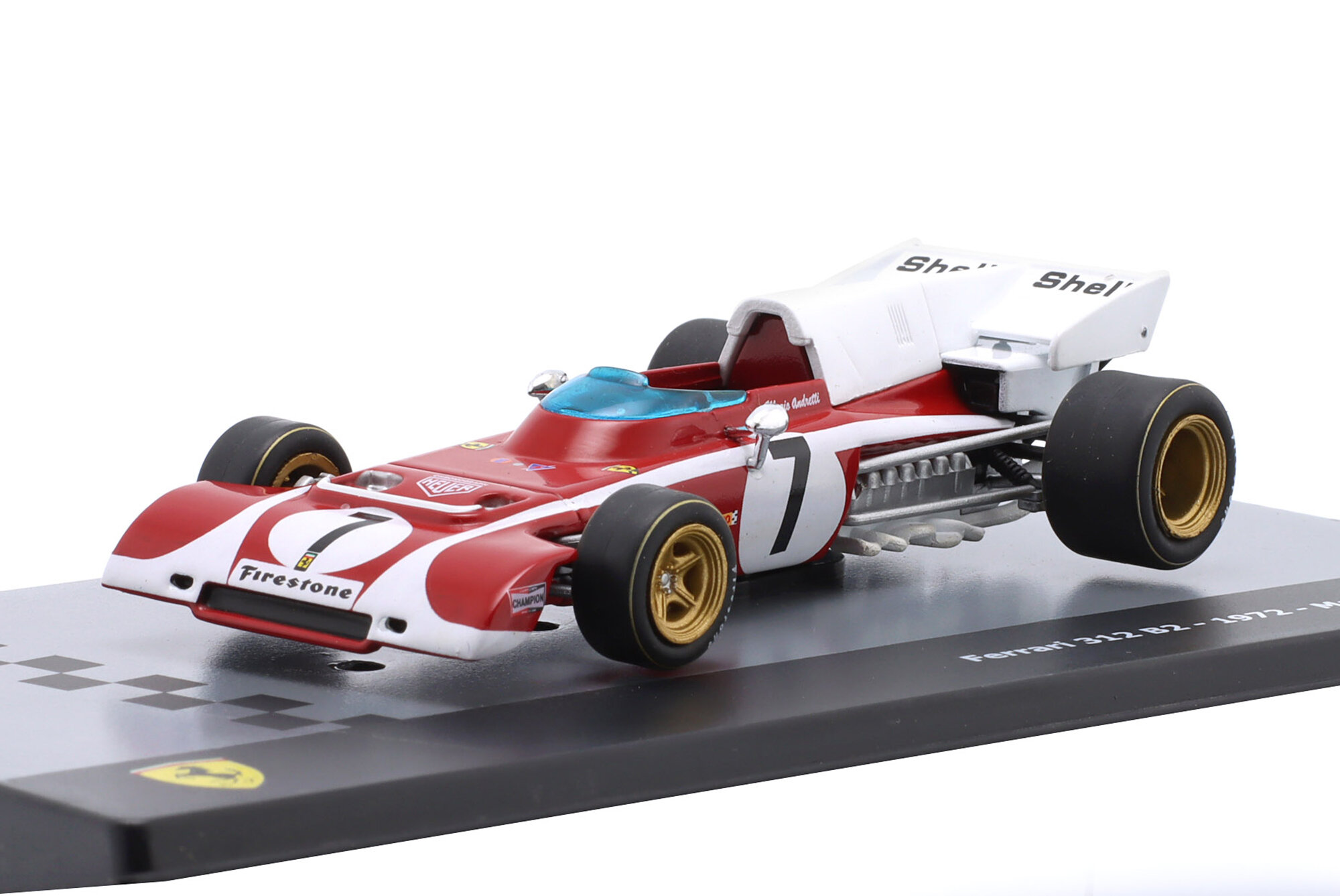 Модель коллекционная ALTAYA Ferrari 312B2 #7 formula 1 1972 mario andretti / феррари 312B2 ФОРМУЛА-1 марио андретти