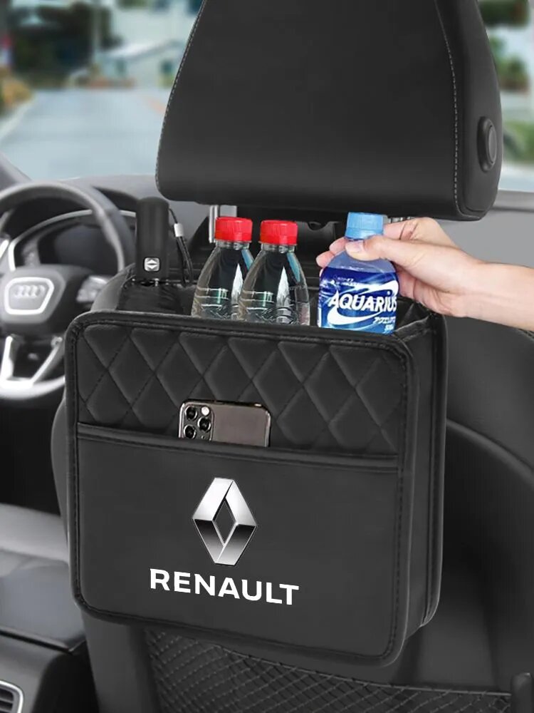 Сумка-органайзер для хранения на спинку сиденья автомобиля Renault