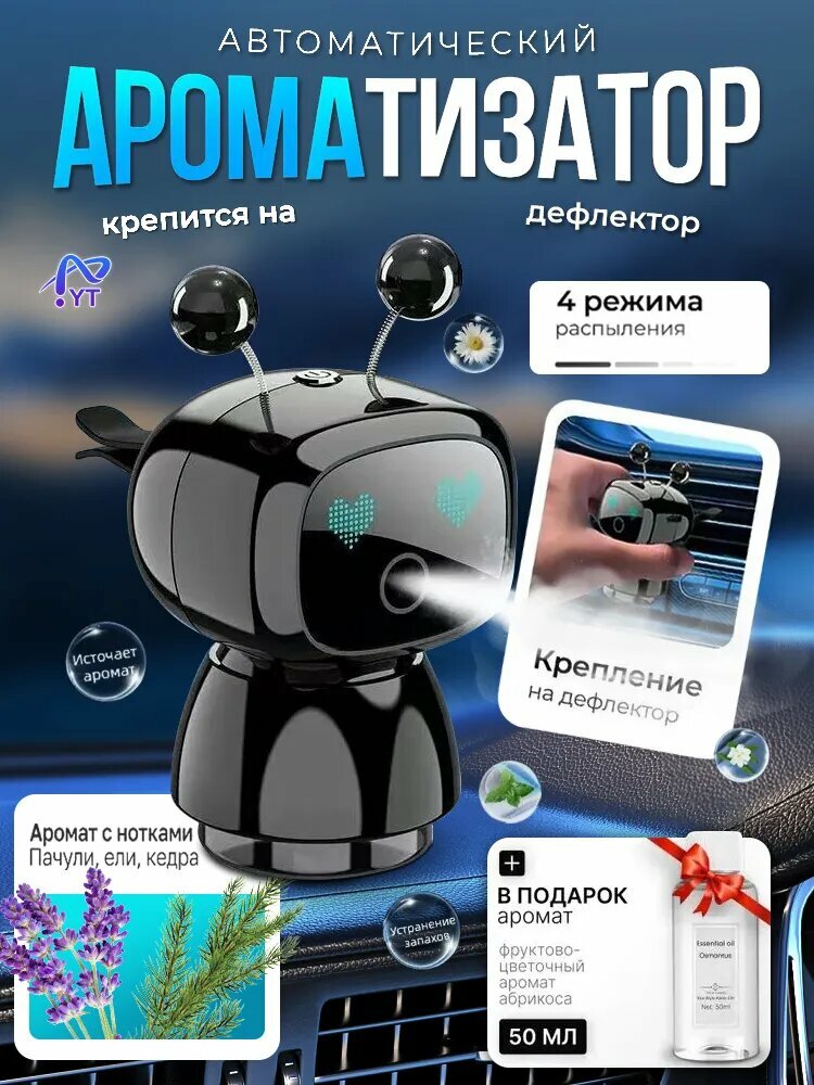 Ароматизатор автомобильный, 1, 50 мл