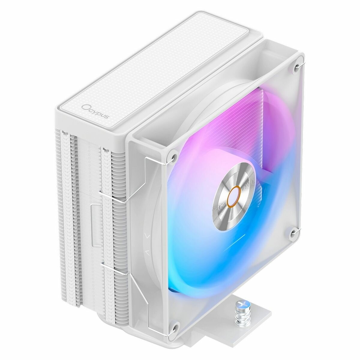 Кулер для процессора Ocypus Delta A40 WH ARGB, 220Вт, 4-pin + 3-pin, (Delta-A40-WH1NAWN00X-GL)