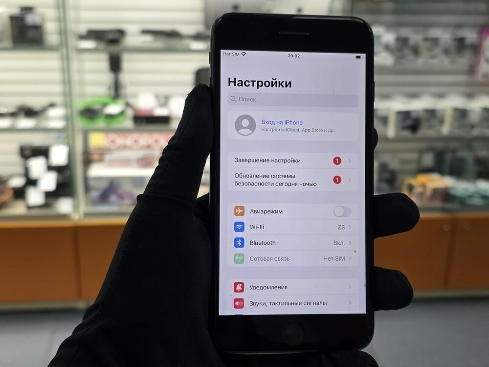 Смартфон Apple iPhone 7 Plus 32GB Jet Black (состояние отличное), РСТ