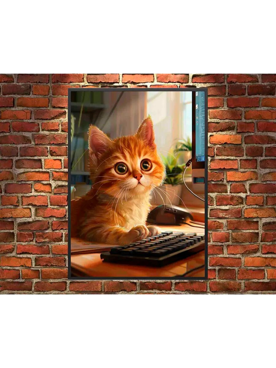 Манчкин Кот-программист 3, Плакат 30x42см