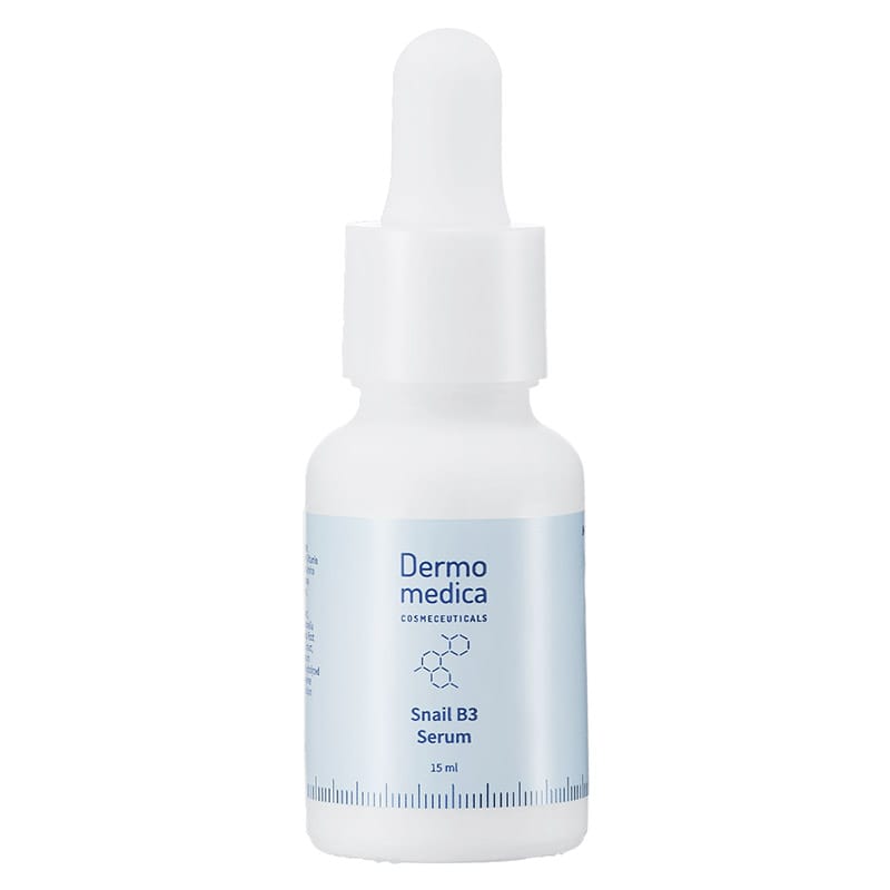 Сыворотка для ухода за кожей Dermomedica Snail B3 Serum Сыворотка с экстрактом слизи улитки, витамином B3 (ниацинамидом) и бета-глюканом 15 мл