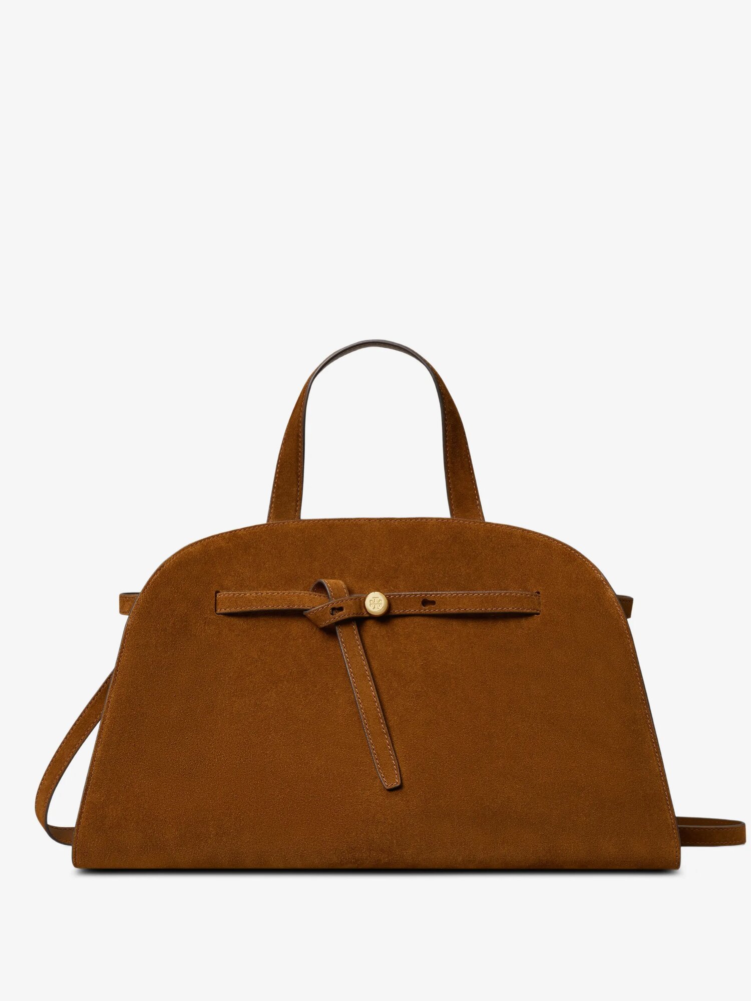 Сумка Tory Burch Romy suede Bauletto tote bag