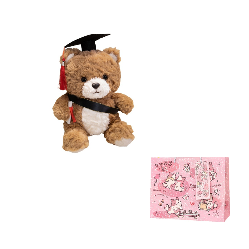 Плюшевая кукла унисекс Tak Bebe Dr. Cake, Doctor Ribbon Bear, 30 см