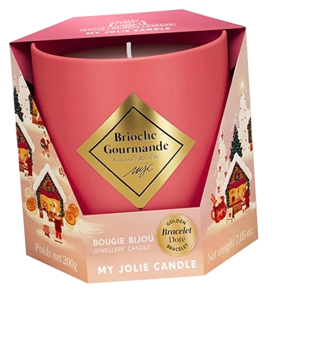 Свеча для помещений My Jolie Candle Gourmet Brioche 180 гр - Май Джоли Кэндл Гурме Бриошь