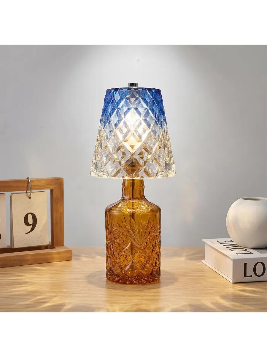 Светильник LED на бутылку, 3 цвета света, USB