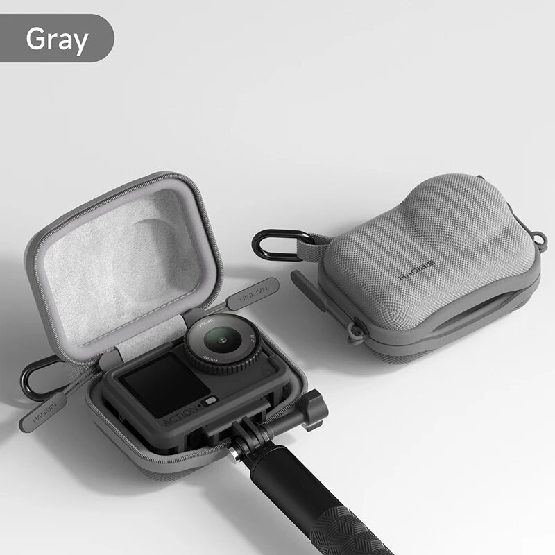 Чехол Hagibis для DJI Osmo Action 5/6/4/3 Grey, Серый