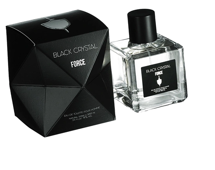 Мужская туалетная вода Parfums Genty Black Crystal Force 100 мл - Дженти Кристал Форс