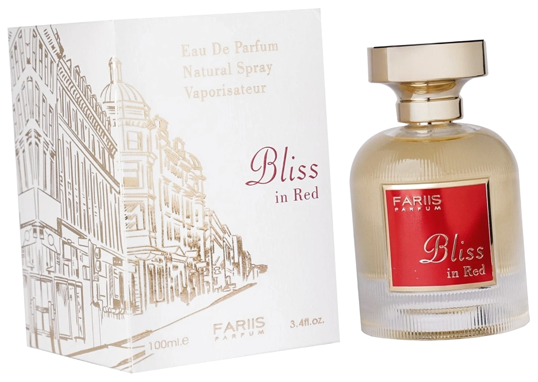 Фариис Блисс Ин Ред женский аромат 100 мл - FARiiS Bliss In Red парфюмерная вода