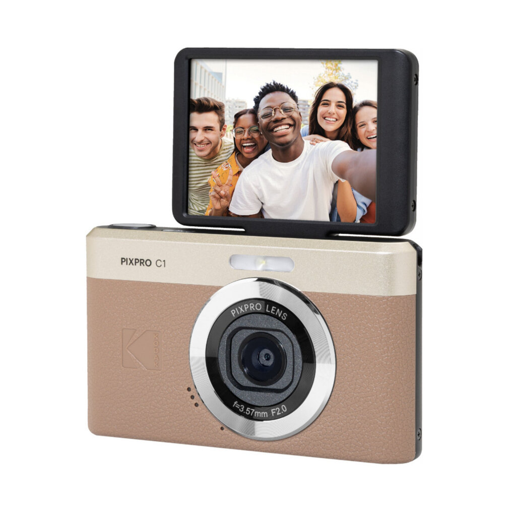 Компактный цифровой фотоаппарат Kodak PIXPRO C1, Brown (Коричневый)