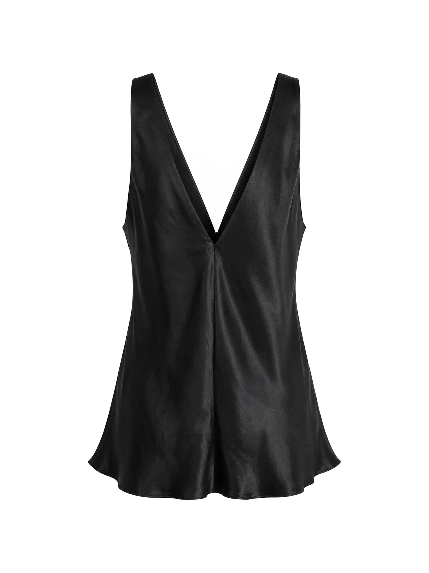 Топ Deep V-neck sleeveless top