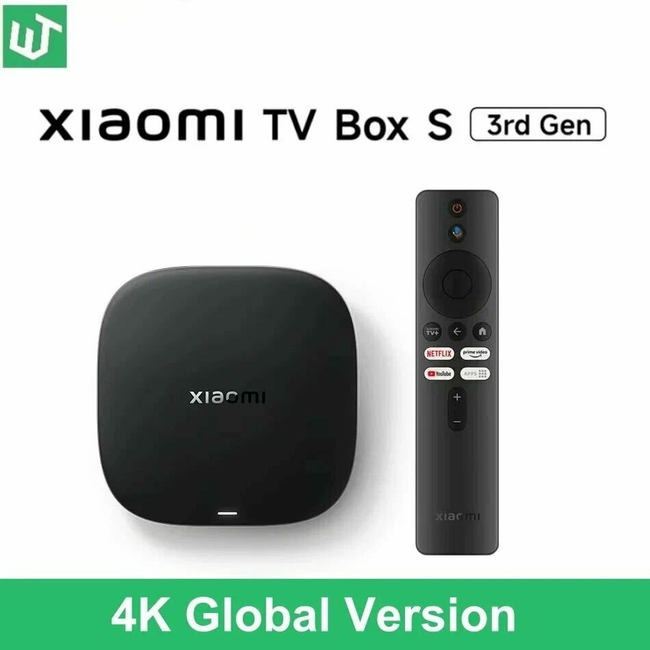 Медиаплеер Xiaomi TV Box S (3rd Gen) 4K Ultra HD