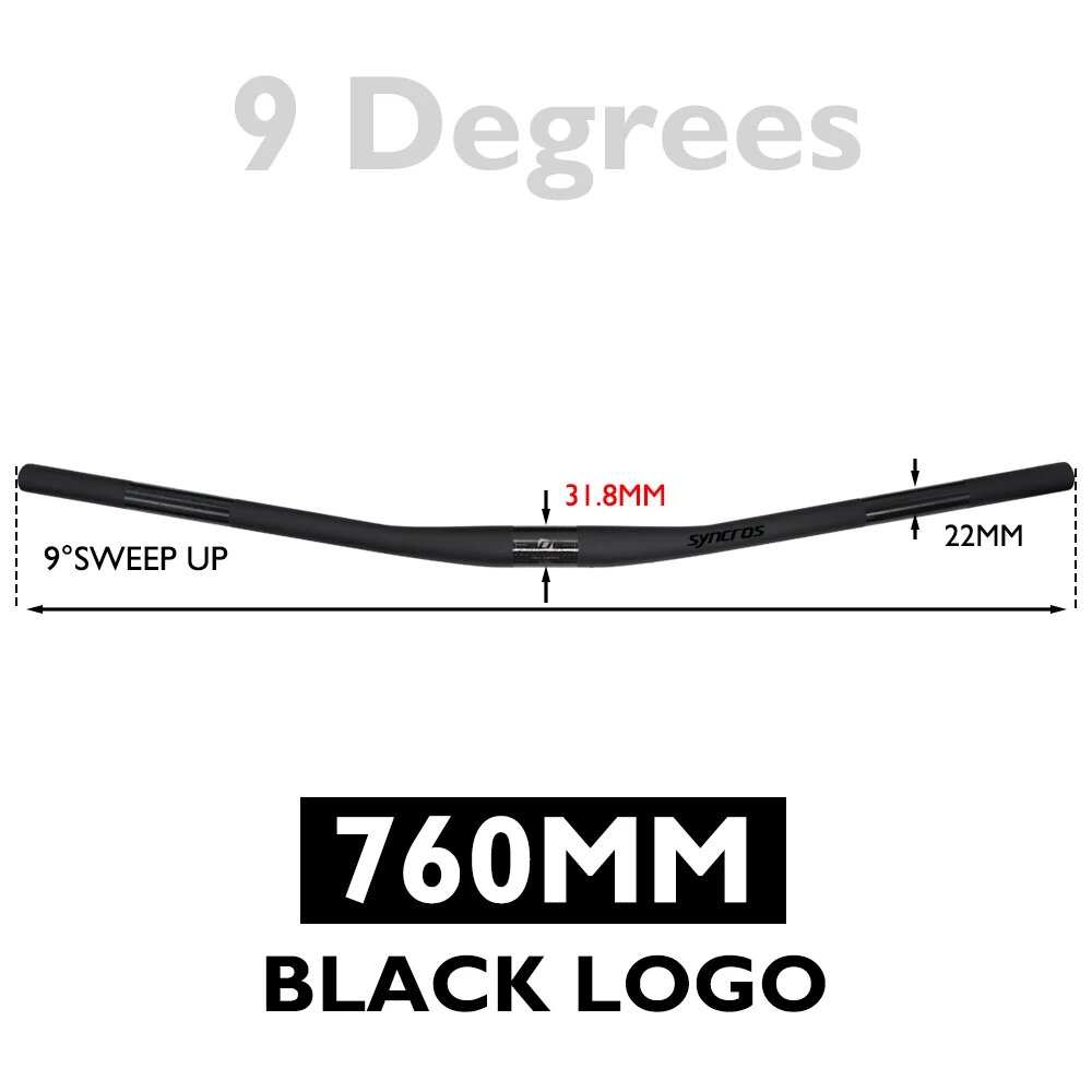 Syncros 9 Degree Карбоновый руль для MTB