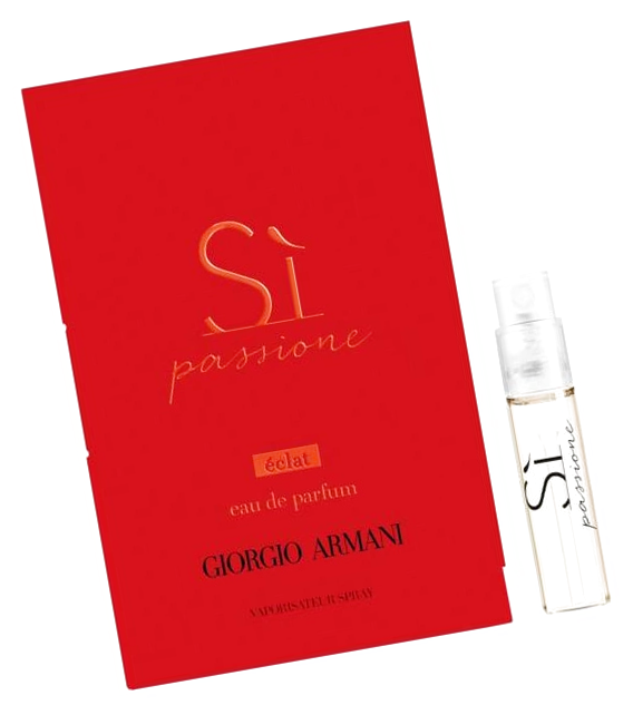 Женский парфюм Си Пешн Эклат 1.2 мл сэмпл - Giorgio Armani Si Passione Eclat миниатюра