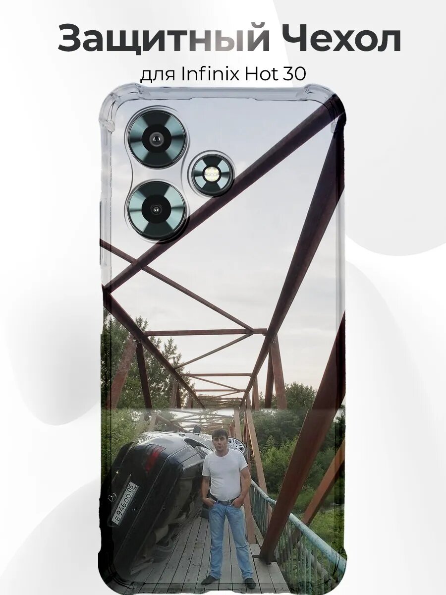 Чехол Infinix Hot 30 Mercedes ML W163 на боку