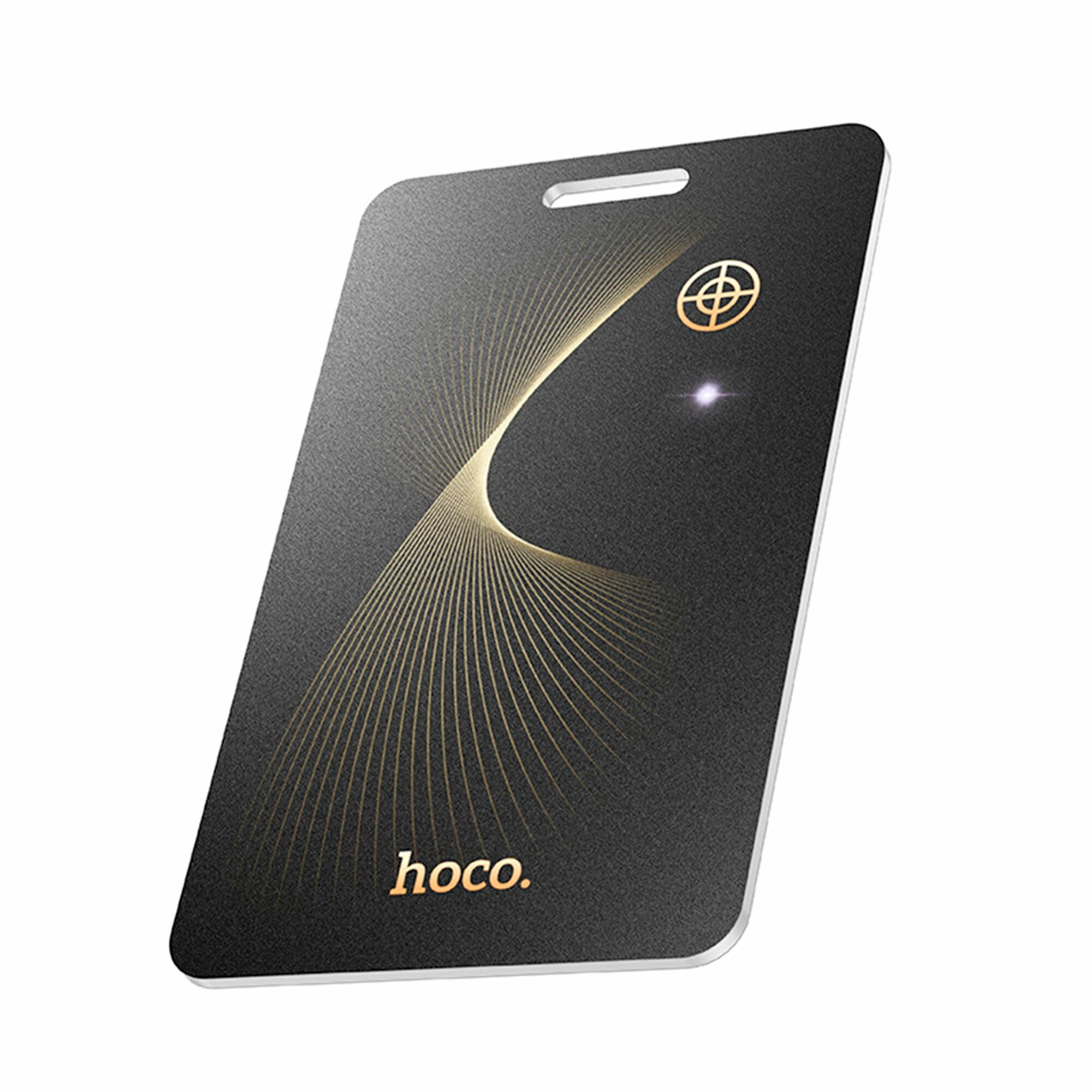 Устройство для поиска вещей Hoco E92 Saviour, с поддержкой Apple "Find My", цвет Black