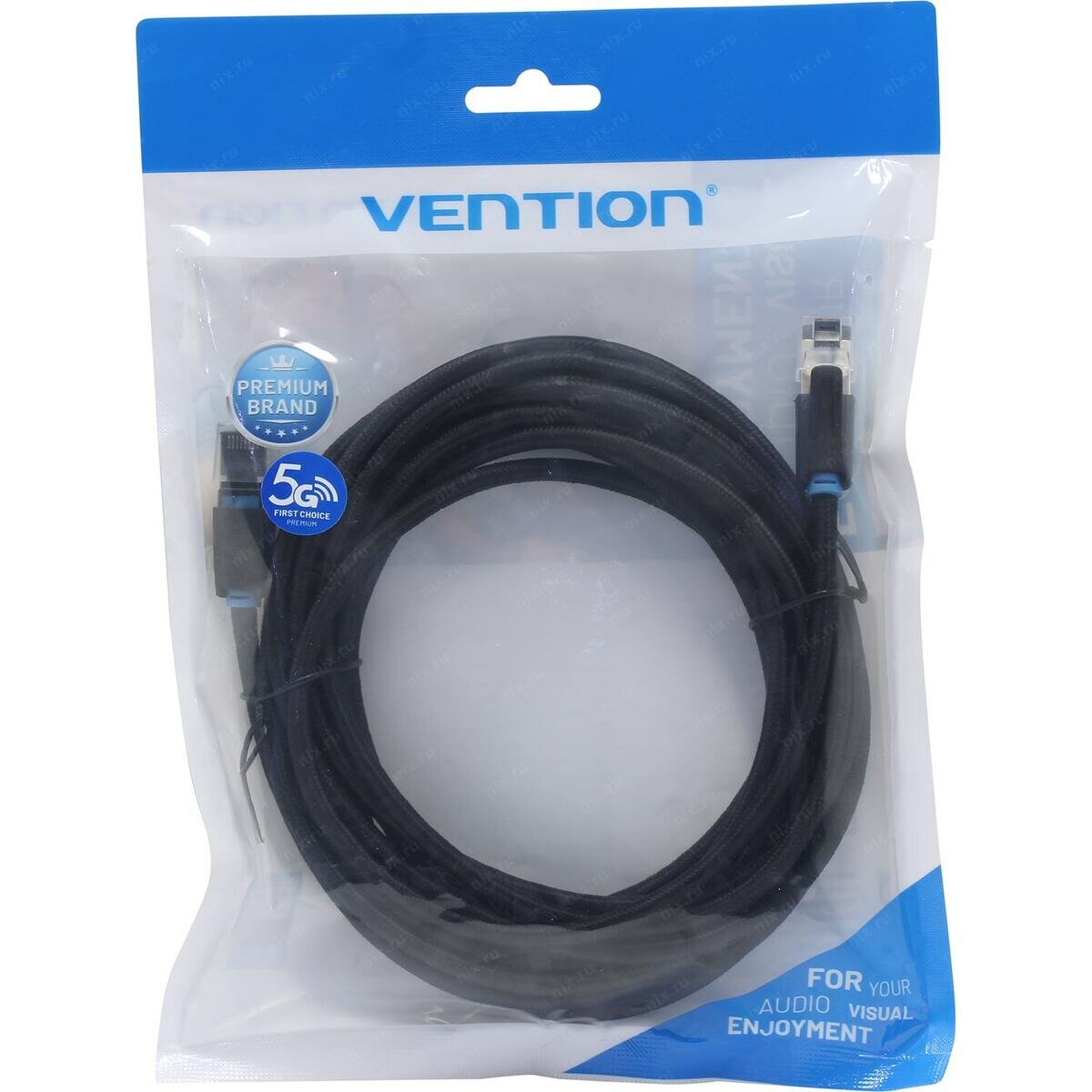 Vention IKGBJ Patch Cord SFTP кат.8 5м, чёрный — фото 1