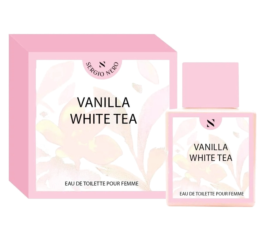 Туалетная вода Sergio Nero Vanilla White Tea 50 мл - Серджио Неро Ваниль и Белый Чай для женщин