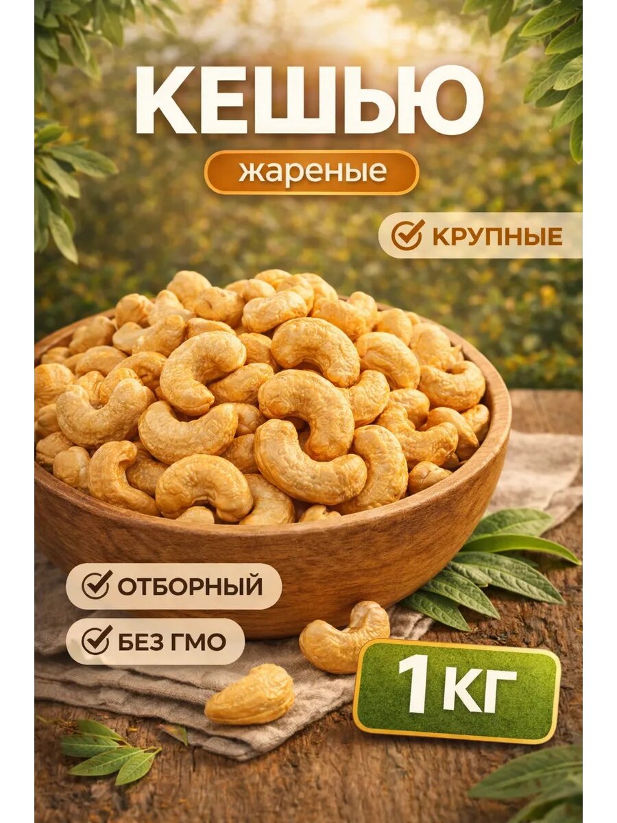 Кешью жареный 1 кг