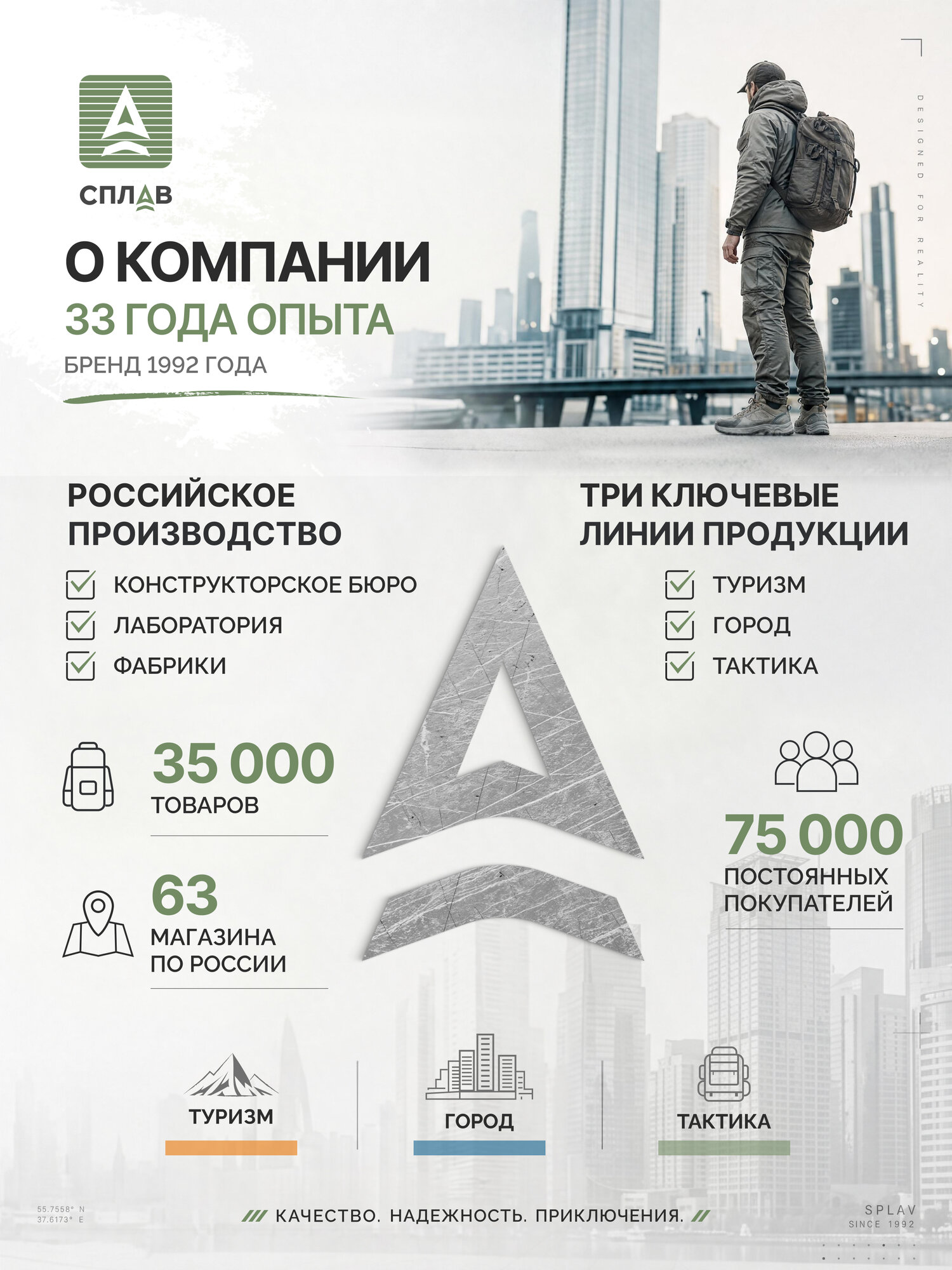 Брюки Сплав Оникс, размер 54/176, олива — фото 1