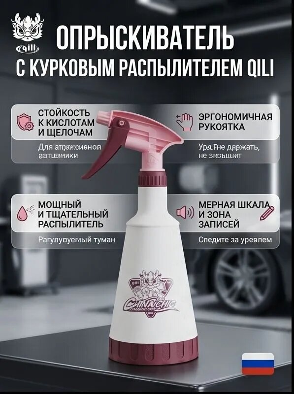 Премиальный химически стойкий распылитель, популярный