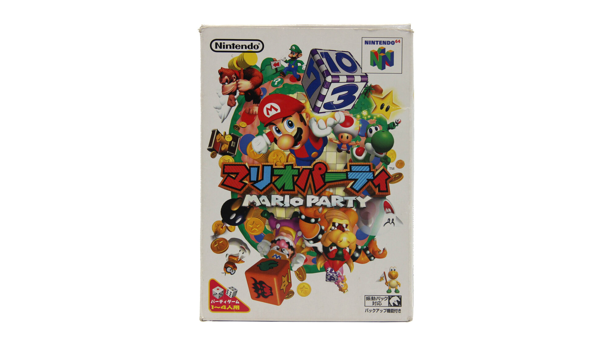 Mario Party (Nintendo 64, NTSC-J) Картридж, 6+, Японский язык