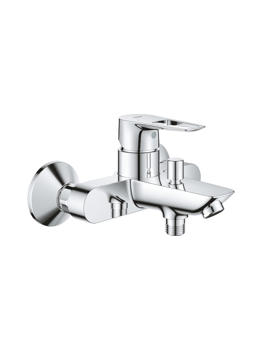 Смеситель для ванны Grohe Start Loop настенный однорычажный, переключатель на душ, хром