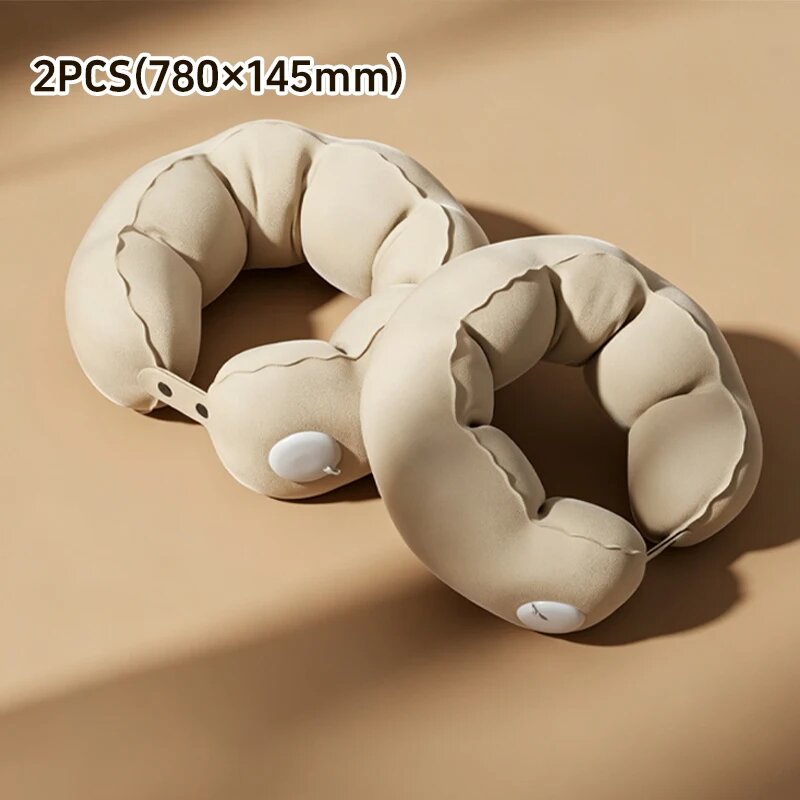 2шт Надувная подушка для шеи 780x145mm