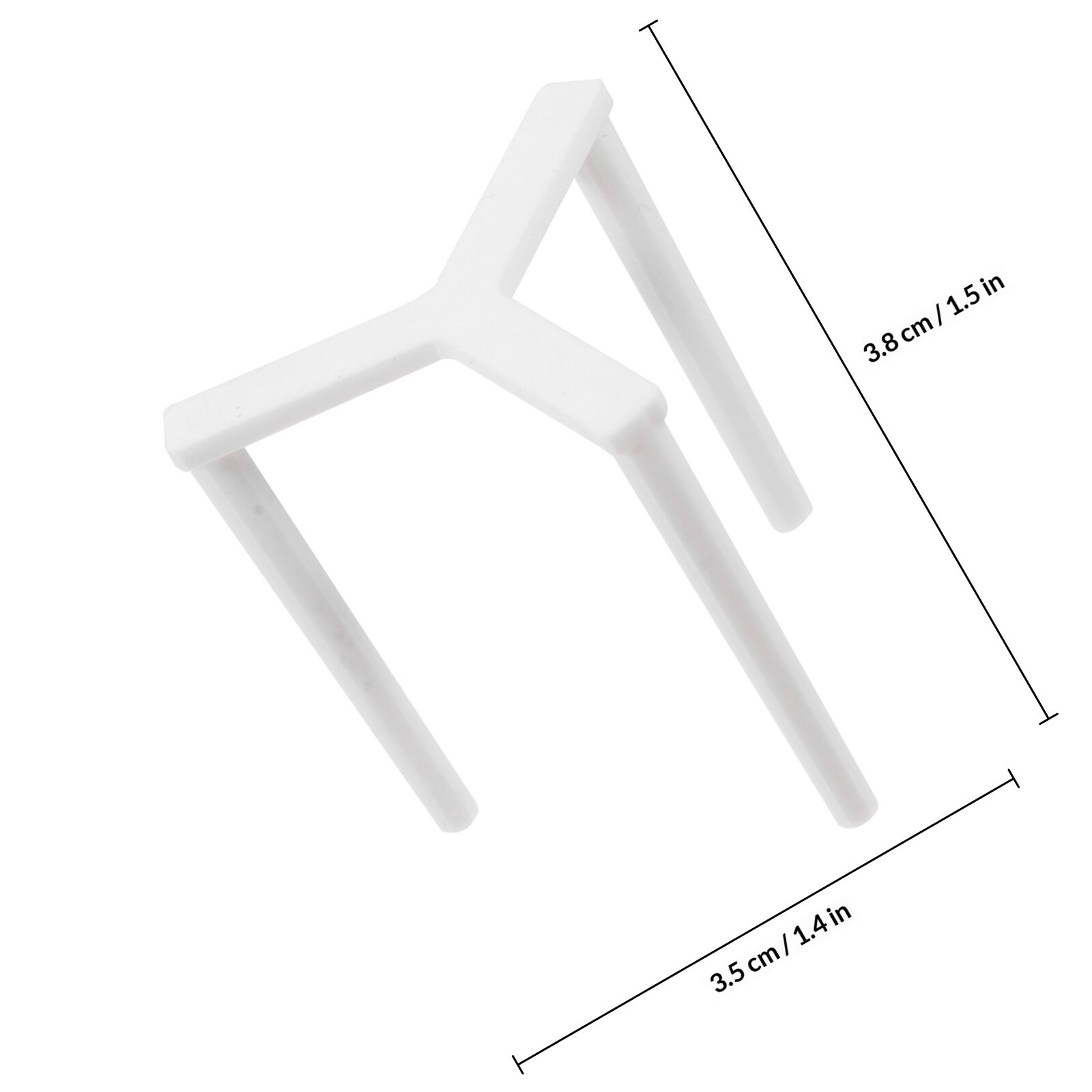 100 Штук Пластиковые Подставки Для Пиццы Tripod Stack Для Доставки Размер 3 8X3 5X3 5Cm