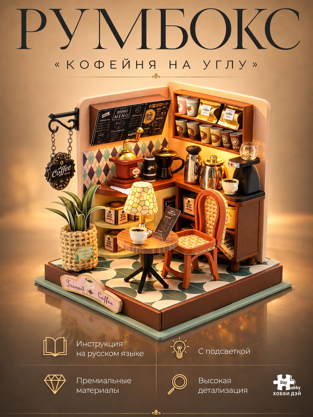 Интерьерный конструктор синий Интерьерный конструктор