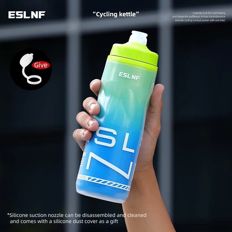 ESLNF бутылка для воды 610 мл для велоспорта Blue-green gradient