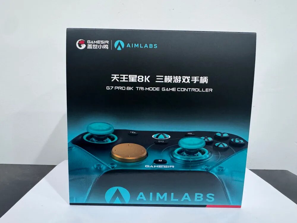 Геймпад G7 Pro 8K для ПК Aimlabs Edition, проводной контроллер с эффектом Холла, программируемые кнопки и триггеры, совместимость с Xbox Series XS / One / Windows 10/11