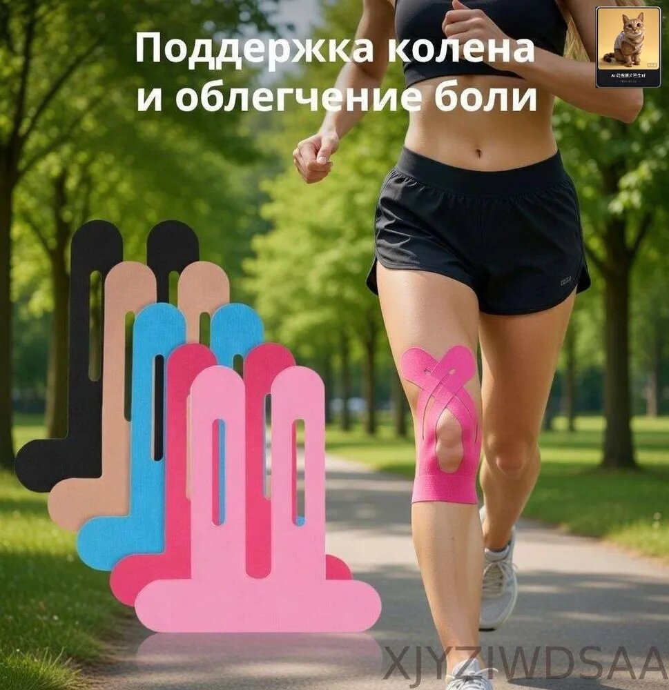 Атлетическая лента 17см Х 25 см