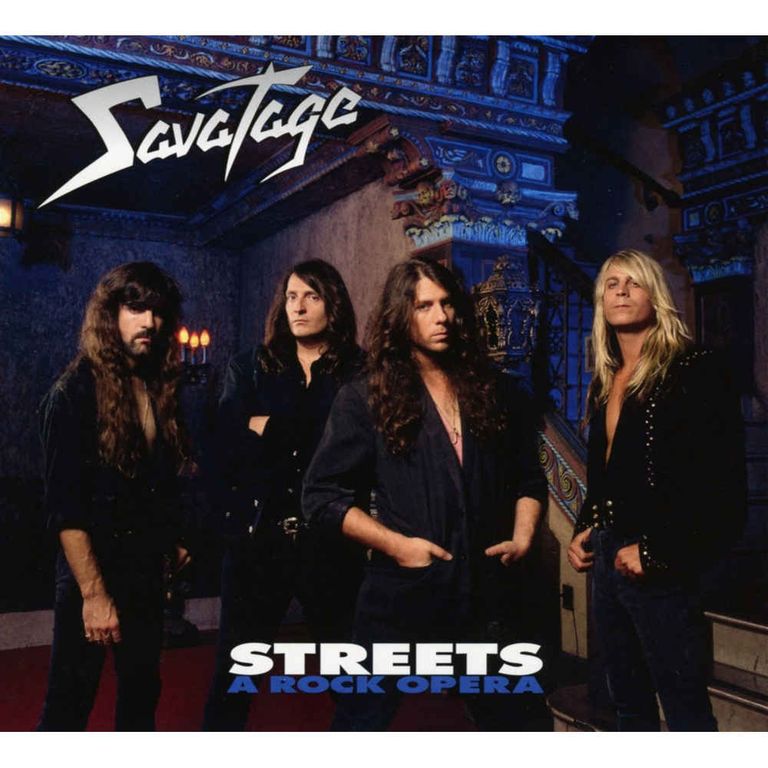 Фирменное издание Savatage - Streets - A Rock Opera CD DIGIPAK Remastered