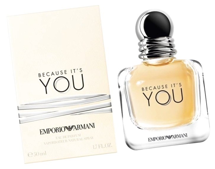 Женская парфюмерная вода Armani Emporio Because Its You 50 мл - Армани Бикоз Итс Ю